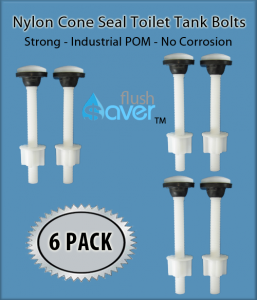 Bolts Basic | Tank to Bowl | 6x Poly Plastic – Water Saver Products